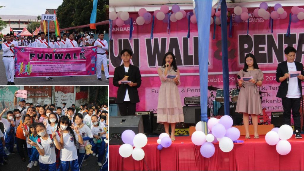 Fun Walk dan Pentas Seni – SD Santa Maria Pekanbaru